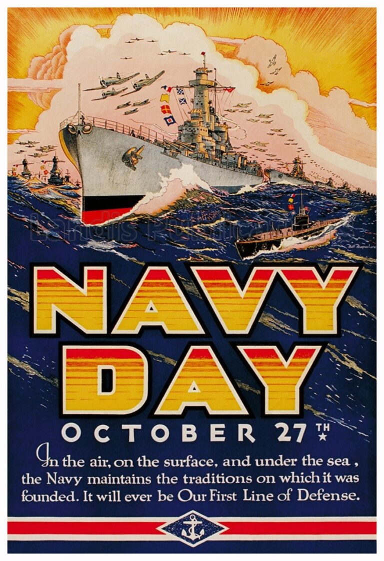 Langley Participated in First Navy Day | Naval Historical Foundation